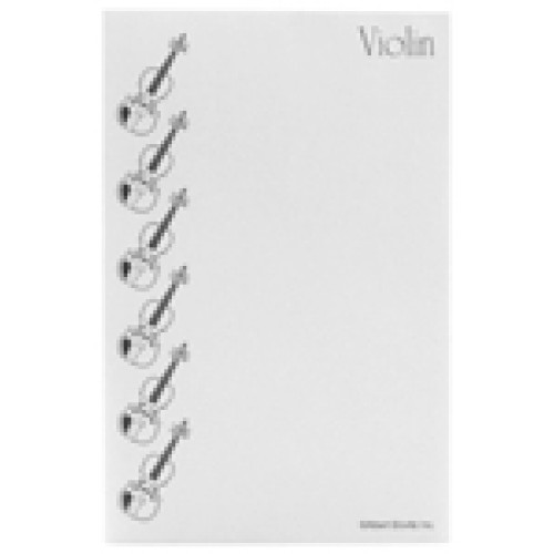 Note Pad Violin