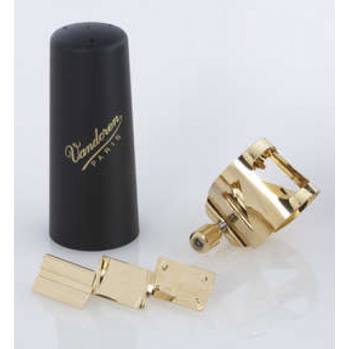 Vandoren Optimum Alto Sax Ligature & Plastic Cap